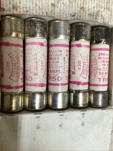 16 Pcs Gould Shawmut Fuses Dual Element 10x TR50, 5x TR60R, TR60 ED4U ...