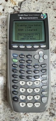 Texas Instruments T1-84 Plus Silver Edition Graphing Calculator | eBay