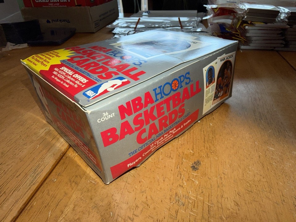 LOT of 3 1989-90 NBA Hoops Series 2 Wax Box 36 Pks F/Sealed Case David ...