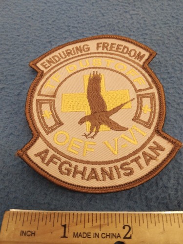 MILITARY - TF DUSTOFF OEF V-VI PATCH - NEW - ENDURING FREEDOM ...