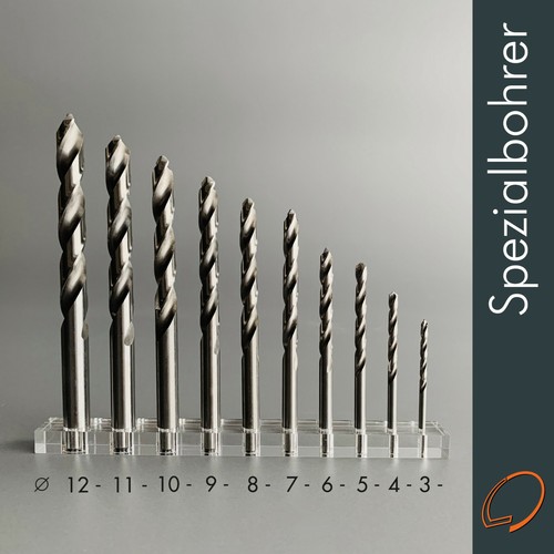 Bohrer mit Spezial-Schliff Ø 3-12mm - speziell für PLEXIGLAS ...