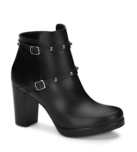 BOTAS ANDREA. botines negros de mujer al tobillo COD-37 | eBay