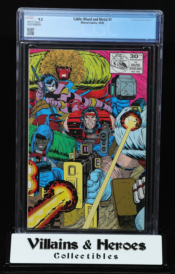 Cable: Blood and Metal #1 ~ CGC 9.2 ~ Cable vs Stryfe ~ Marvel Comics ...