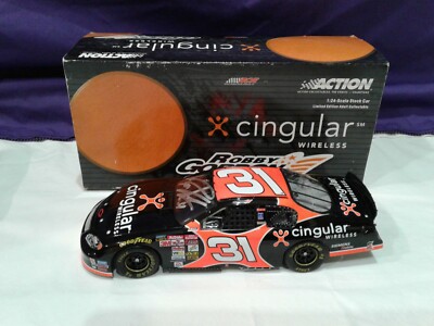 Robby Gordon AUTOGRAPHED #31 Cingular Wireless 1:24 Action Collectibles ...