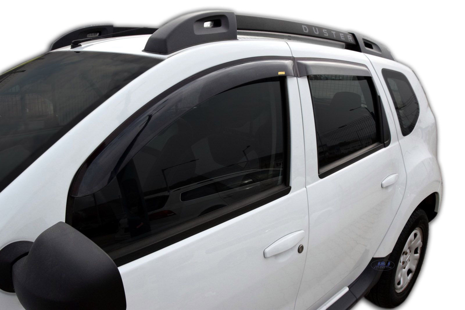 Adhesive Wind Deflectors For Dacia Duster 2010-2017 4PCS Tinted Scoutt ...