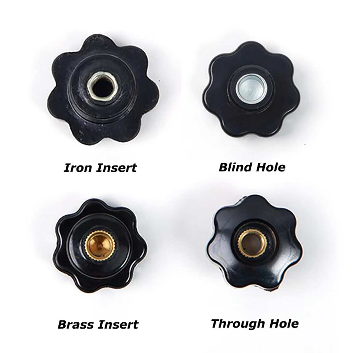 Sterngriffe M5-M16 Sterngriff Mutter DIN 6336 Sterngriffschraube 7 ...