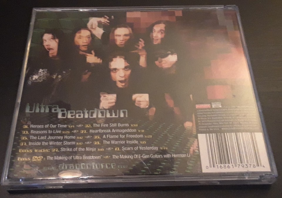 Dragonforce: Ultra Beatdown 2008 Spinefarm Special Edition CD/DVD VG+ ...