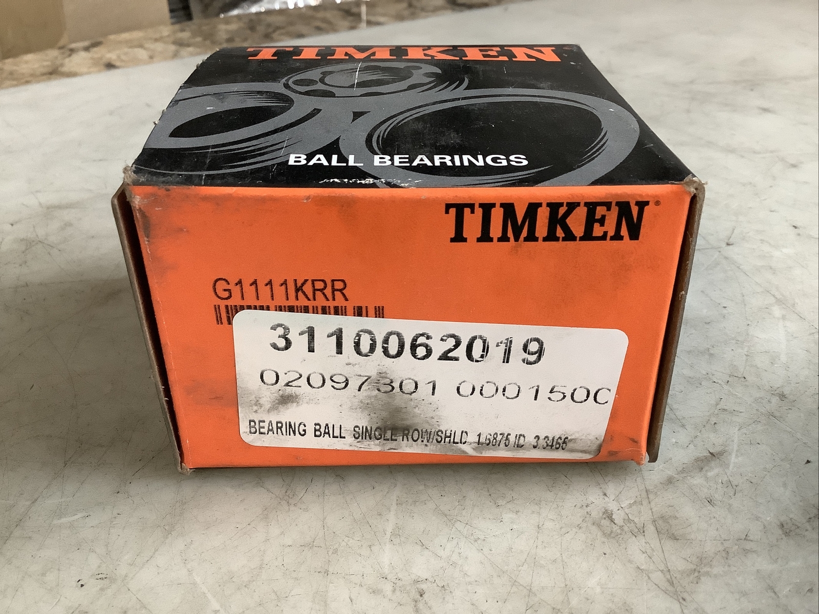 Timken G1111KRR Col Bearing Insert W/ Collar G 1111 KRR 1-11/16" ID USA ...