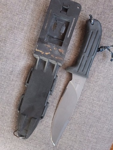 Vintage Mission MPK-12 TI Fixed Blade Knife | eBay