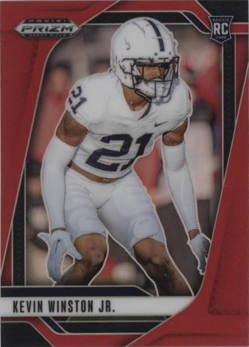 2025 Panini Prizm Draft Picks - Kevin Winston Jr. #105 Red Prizm /399 ...