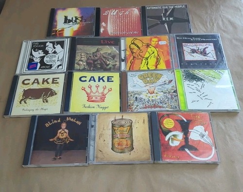14 CD Lot 90s Alternative Rock Punk REM Cake Bush Toad Wet Sprocket ...