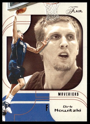 2002 Flair #41 Dirk Nowitzki Basketball Dallas Mavericks | eBay
