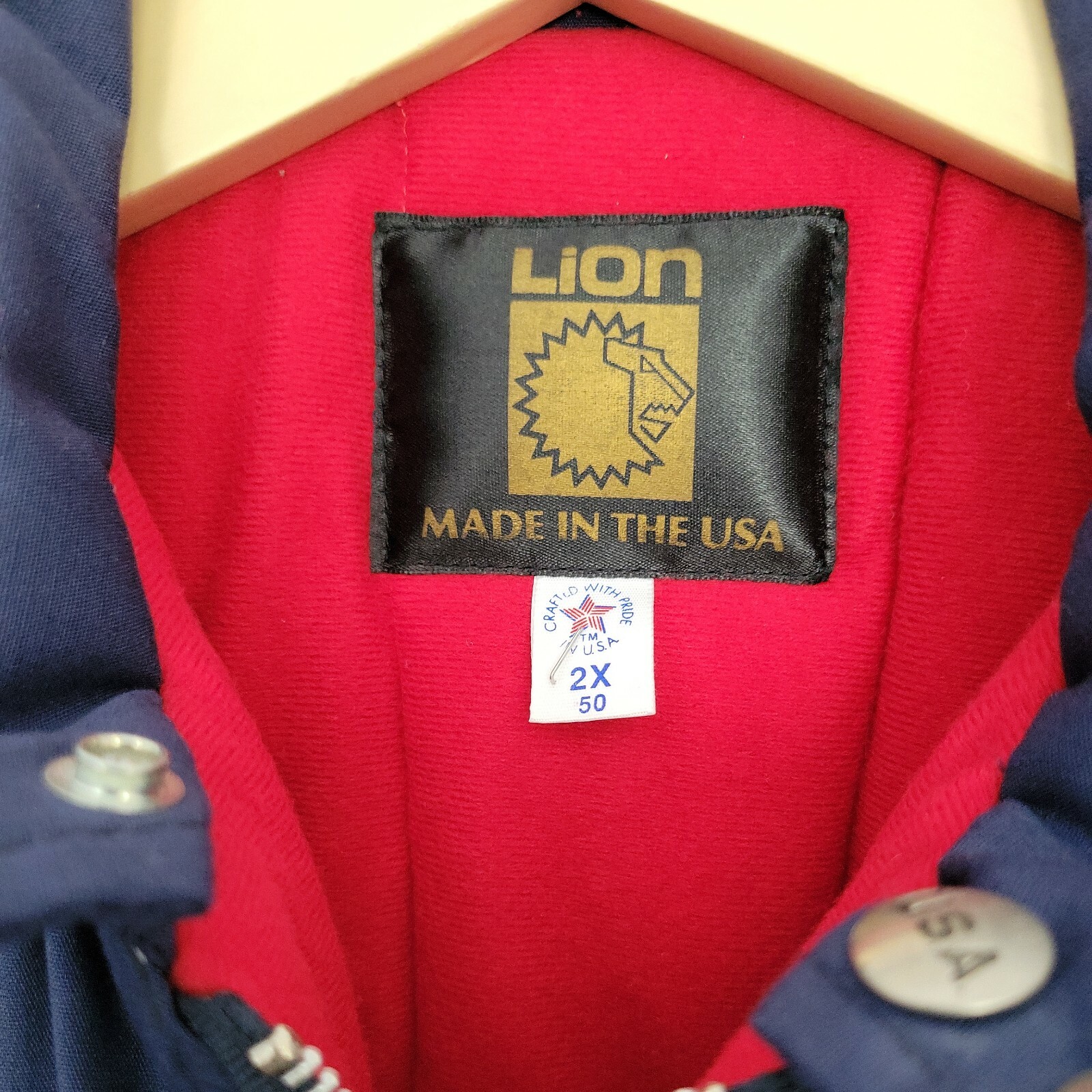 Vintage Chevron Gas Station Employee Jacket Uniform 2… - Gem