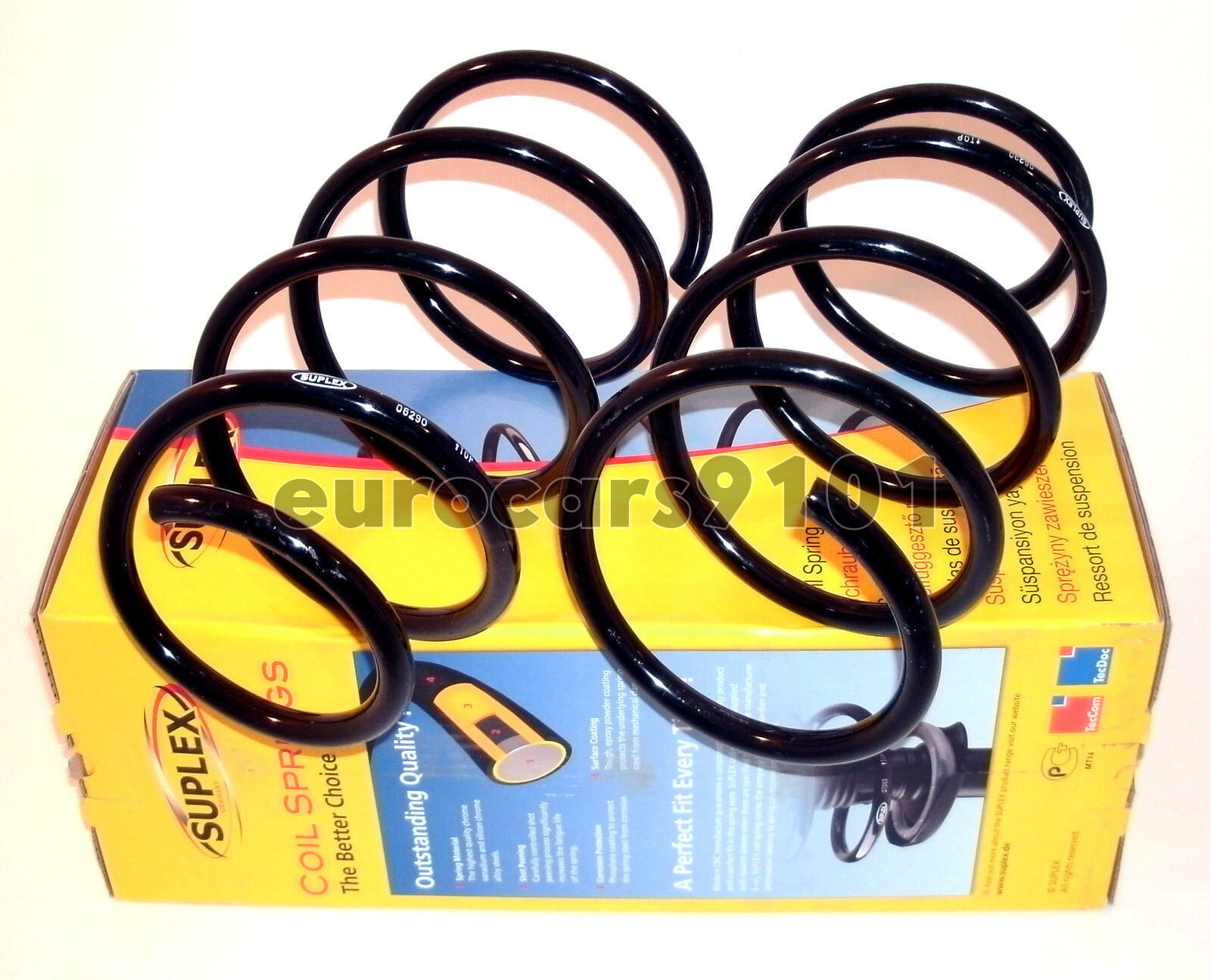 MINI R50 FRONT COIL SPRINGS (2) COOPER, ONE (2001-2007) SUPLEX 06223 ...