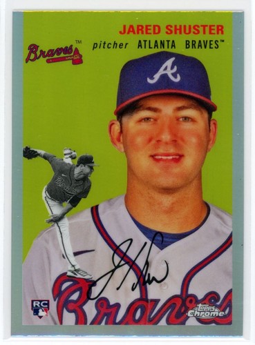 2023 Topps Chrome Platinum Refractor Jared Shuster RC Atlanta Braves ...