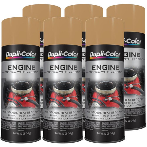 Duplicolor DE1638 (6 Pack), Engine Enamel Paint, Cummins Beige - 11 oz ...