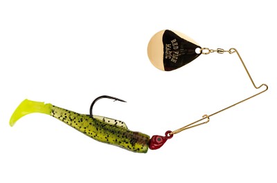 RARE Strike King RMG18-817 Redfish Magic Spinnerbait 1/8oz Watermelon ...