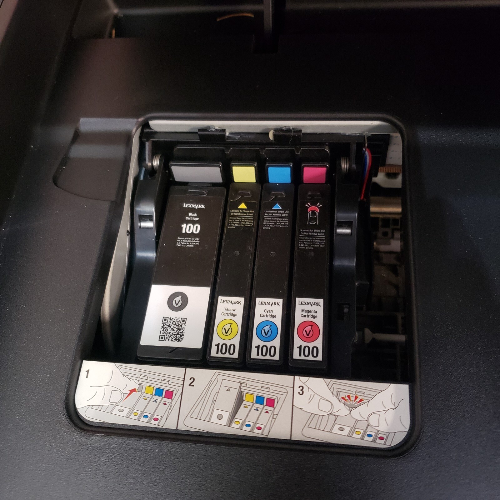 Lexmark Interpret S405 Inkjet Printer All-In-One WiFi Fax Scan *No Ink ...