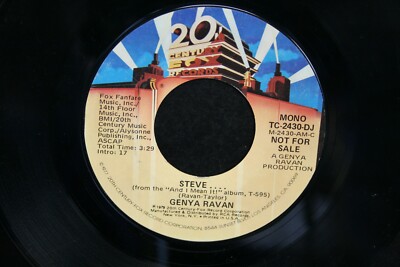 VINYL RECORD 45 GENYA RAVAN STEVE PROMO MONO STEREO | eBay