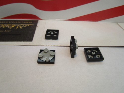 Lego (4) TURNTABLE 2x2 PLATE PART #3680c01 HARRY POTTER SETS 4730 ...