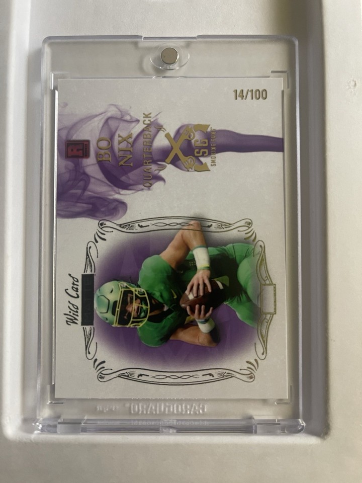 2023 WC MATTE #SG-BN BO NIX White Smoking Guns Purple 14/100 Denver ...