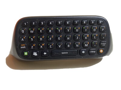 OFFICIAL MICROSOFT XBOX 360 CHATPAD TEXT KEYPAD MESSENGER KEYBOARD ...
