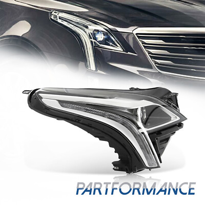 For 2017-2019 Cadillac XT5 Halogen Headlight W/ LED DRL Passenger Right ...