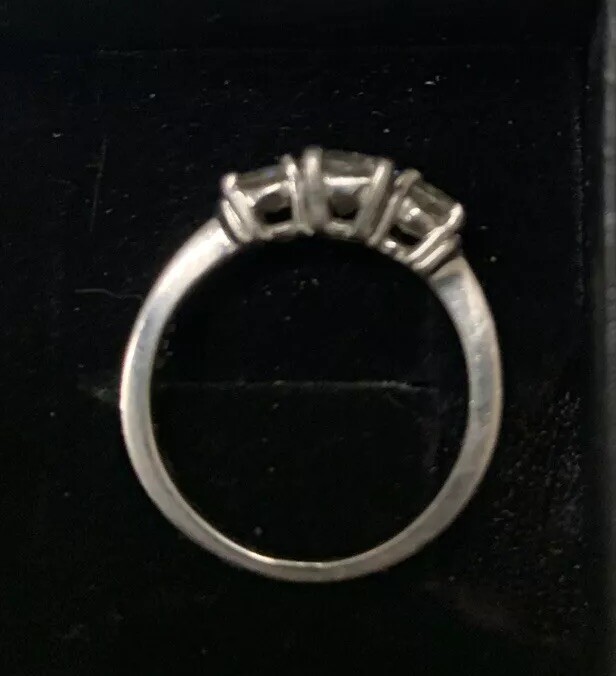 Stamped And Verified Diamond Ring 950 Platinum | eBay