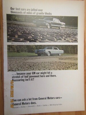 143 VINTAGE Feb 1966 Original 1966 General Motors Durability Color ...