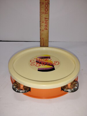 Retro Vintage Kids Tambourine Music Maker Toy | eBay