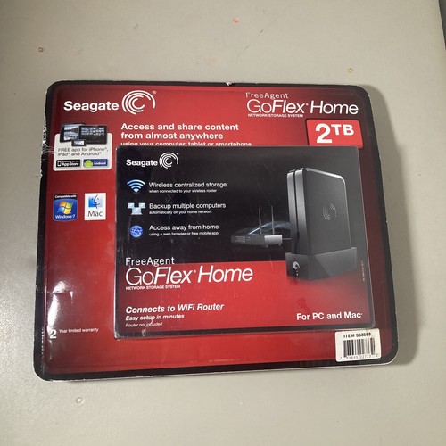 Seagate FreeAgent GoFlex Home 2TB External External Hard Drive Sealed ...