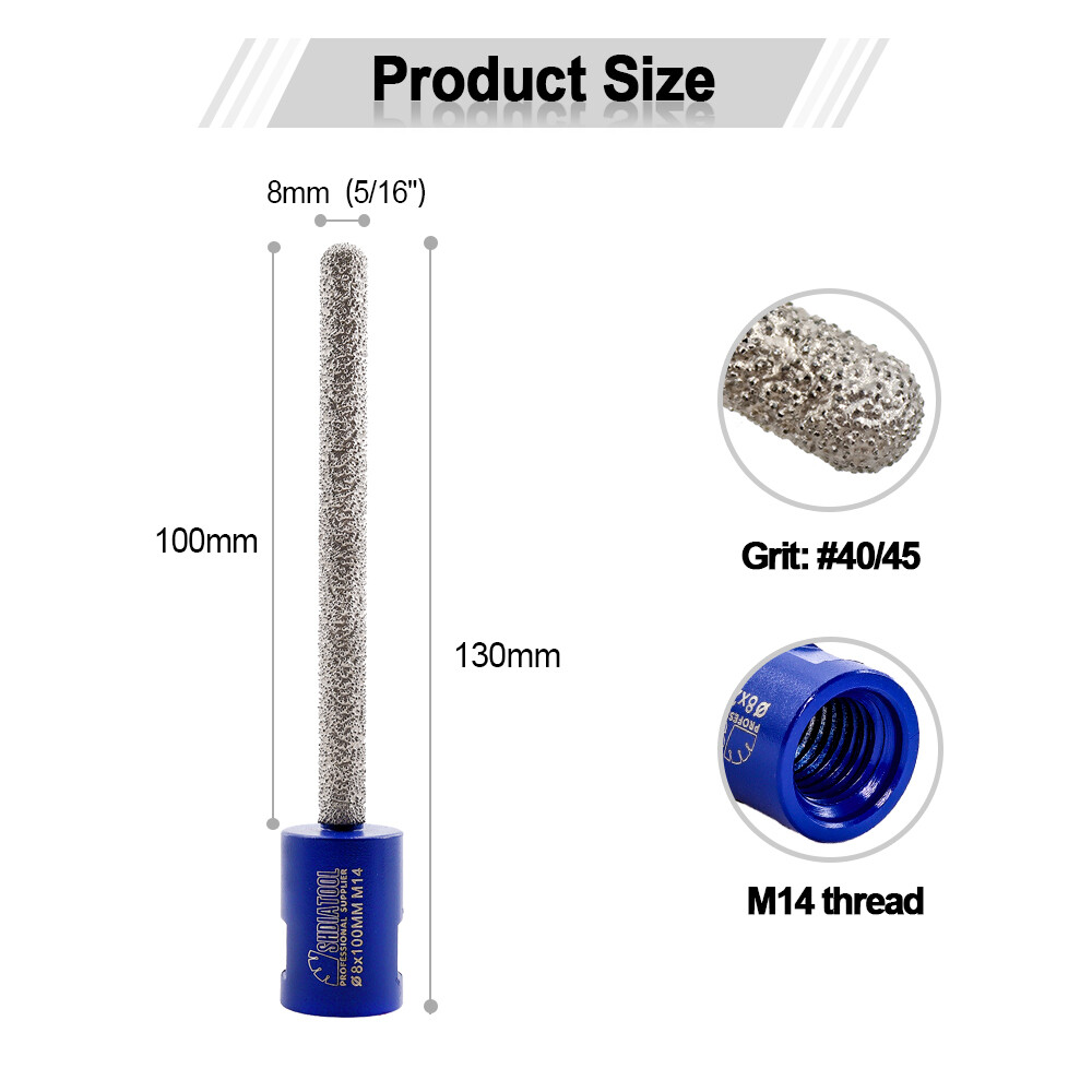 SHDIATOOL Diamond Mortar Raking Bit Coarse For Mortar Raking Stone ...