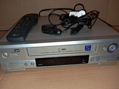LG LV 710 HDMI SMART TV NICAM VCR VHS Video Cassette Recorder player 6 ...