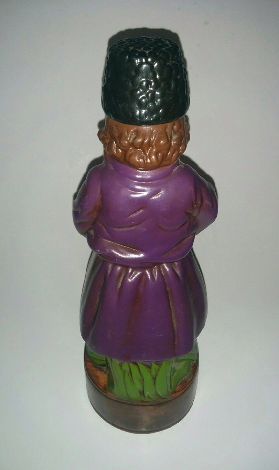 Vintage Hand Painted Alberta Ceramic Bearded Russian Vodka Decanter ...