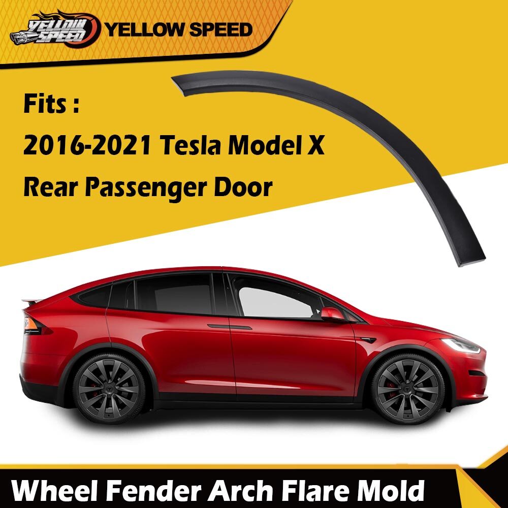 Rear Passenger Door Wheel Fender Arch Flare Mold Fit For 2016-2021 ...