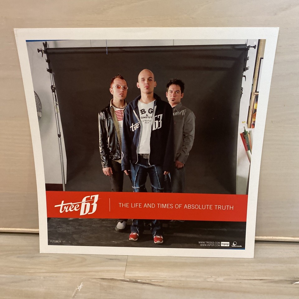 Tree 63 The Life And Times Of Absolute New Album Flat Poster 12x12 ...