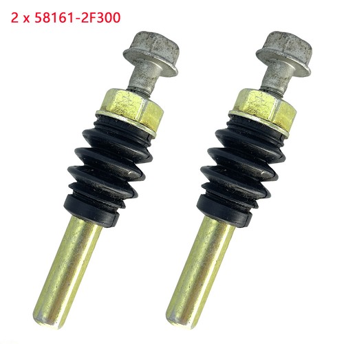 2x Front Wheel Brake Guide Rod Assembly (A) for Various Hyundai Kia ...