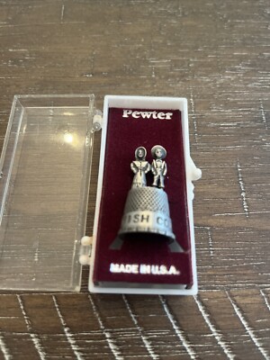 Vintage Thimble Amish Country Pewter Made In USA | eBay