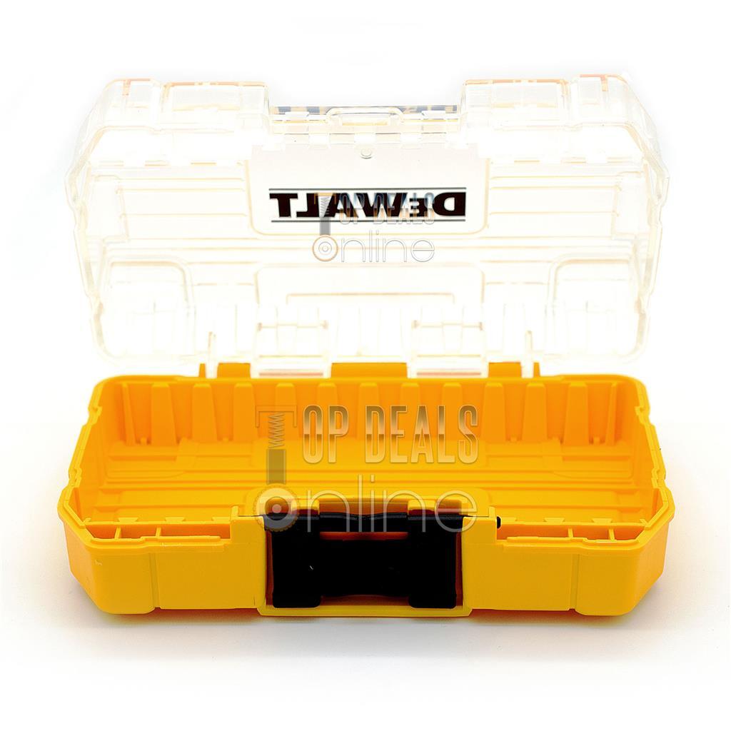 Dewalt TSTAK Mini Medium Cases ToughCase+ Stackable Accessory 25mm Bit ...