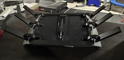 NETGEAR Nighthawk X6 AC3200 Smart Tri-Band WiFi Router Black, 3.2Gbps ...