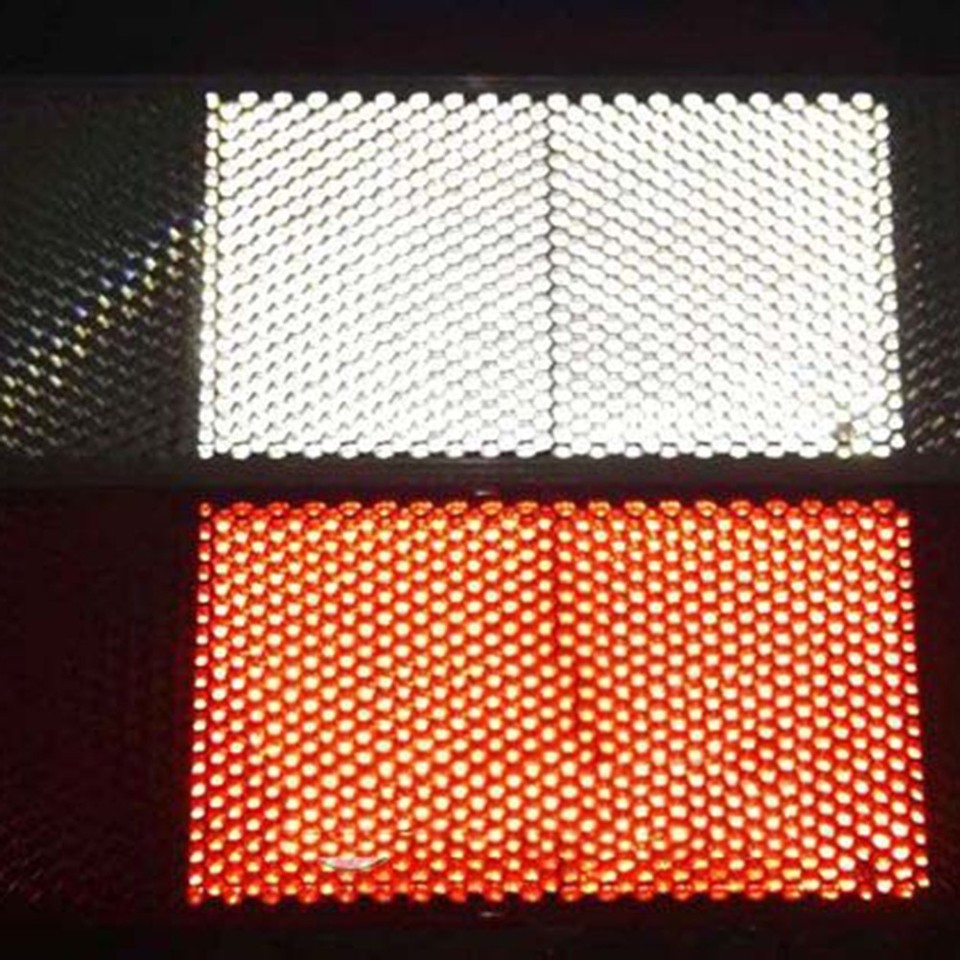 For Trucks For RVs Safety Reflective Signs Plastic Reflective Plates ...