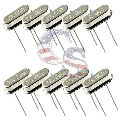 10pcs 12MHZ 12.000M HZ HC-49S Crystal Oscillator | eBay