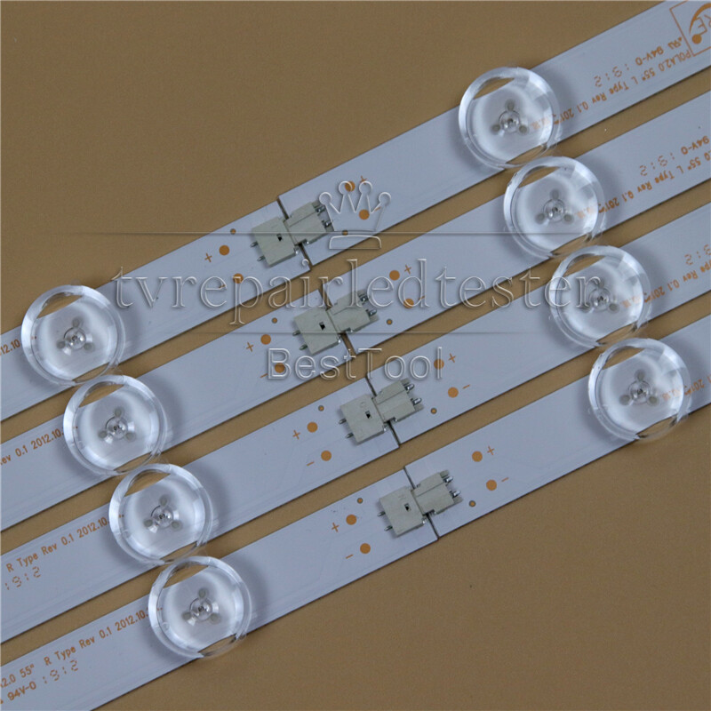 Kit/14pcs LED Strip For LG 55" TV 55LN575 55LN5100 55LA613 55LN5200 ...