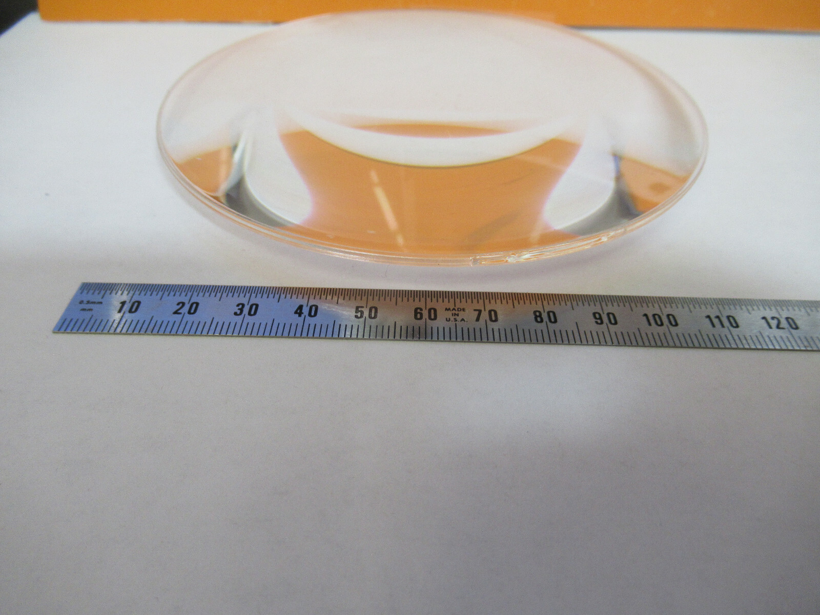 OPTICAL LARGE PLASTIC LENS BI CONVEX OPTICS AS PICTURED P1-A-21 | eBay ...