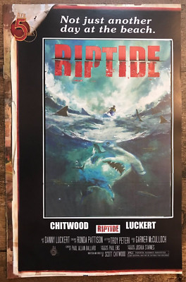 Riptide #2 By Chitwood Luckert Shark Movie Poster 2nd Print Variant NM ...
