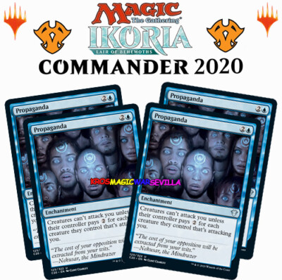 MTG 4 X Propaganda COMMANDER 2020 IKORIA ENGLISH NM | eBay