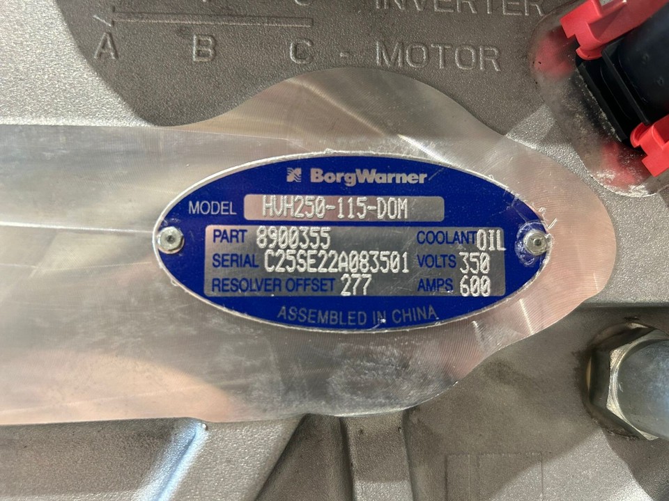 Cascadia Motion HVH250-115 - DOM BorgWarner Electric EV Car Motor New ...