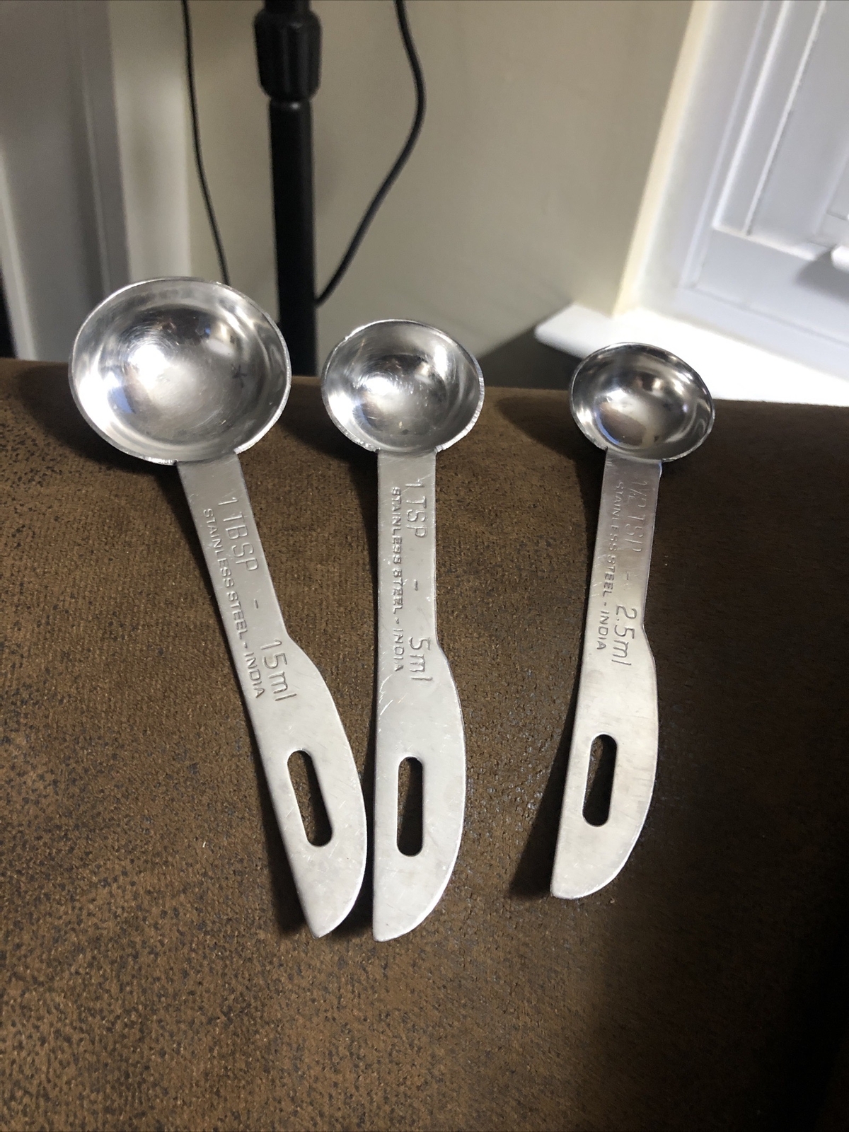 Set of 3 Progressive Stainless Steel Nested Measuring Spoons 5.5" US ...