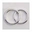 WEDDING RINGS GOLD OR SILVER CAKE DECORATION .GOLD DOUBLE DOVE RING X 1 ...