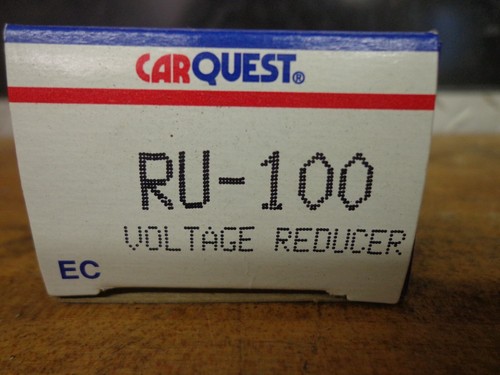 CarQuest voltage reducer unit RU-100 NOS FREE SHIPPING | eBay